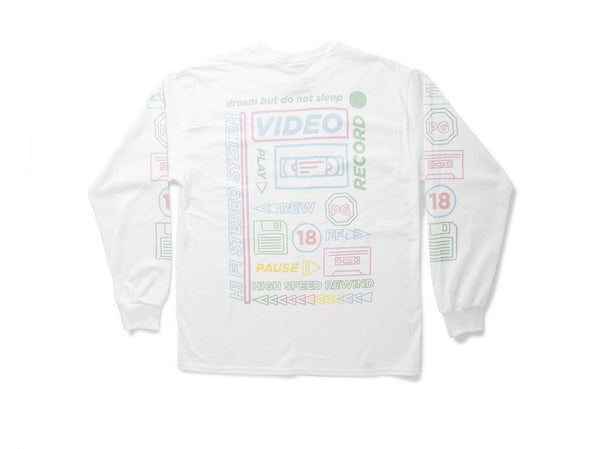 80s VHS Graphic T-shirt - Retro Style | 100% Cotton – Dreambutdonotsleep